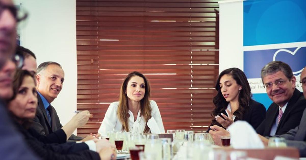 Queen Rania Chairs Royal Health Awareness Society Board of Trustees ...
