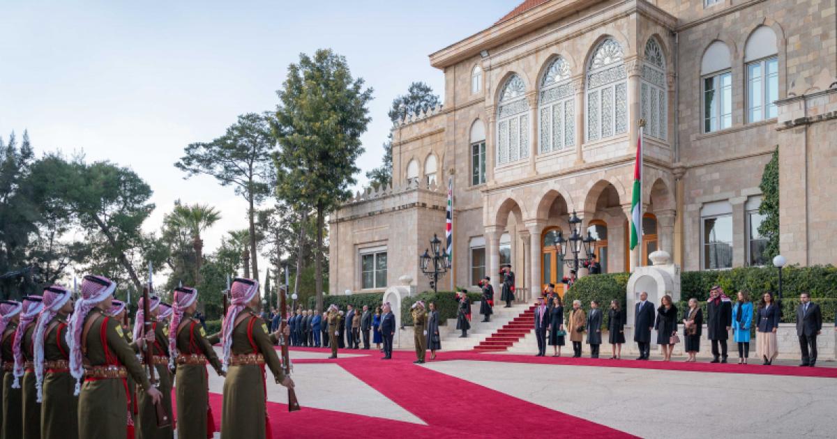 King Attends Silver Jubilee Flag Raising Ceremony | Queen Rania